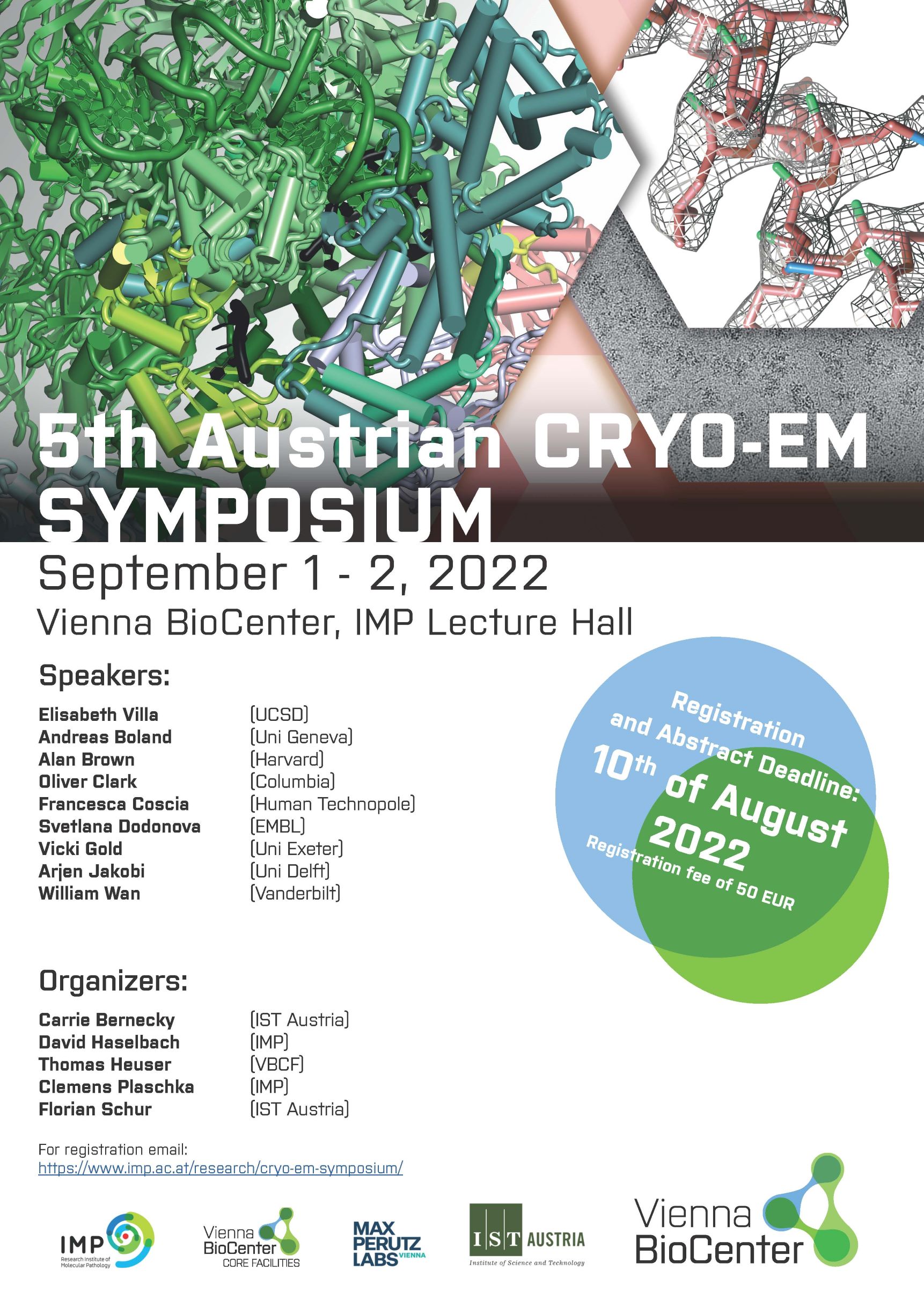 5th Austrian CRYO-EM Symposium - SMICH – Signaling Mechanisms In ...